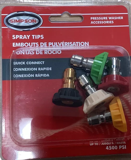 Simpson Genuine OEM QC Spray Nozzle Kit | Janitorial Supply Depot